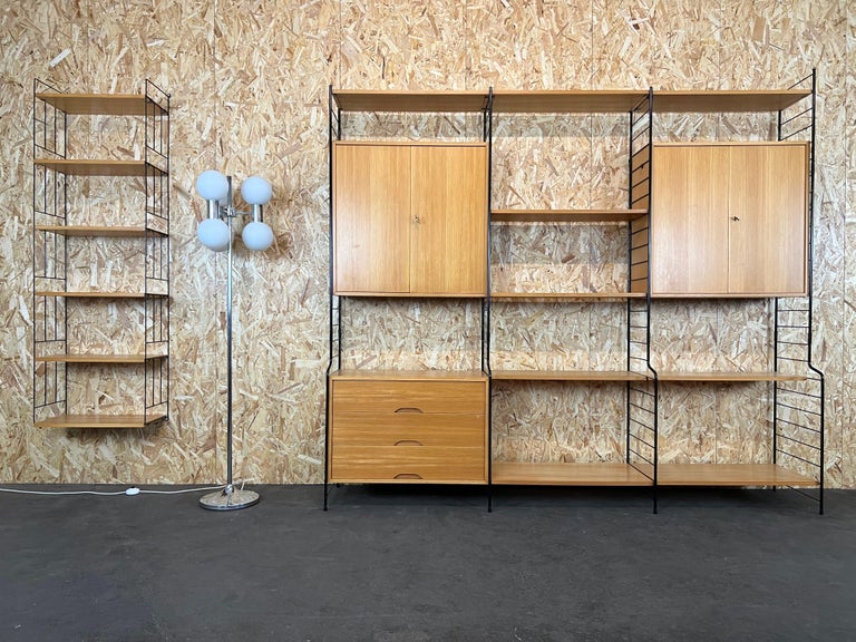 60s 70s Shelf Wall Shelf Whb Germany String Shelf Danish Design For ...