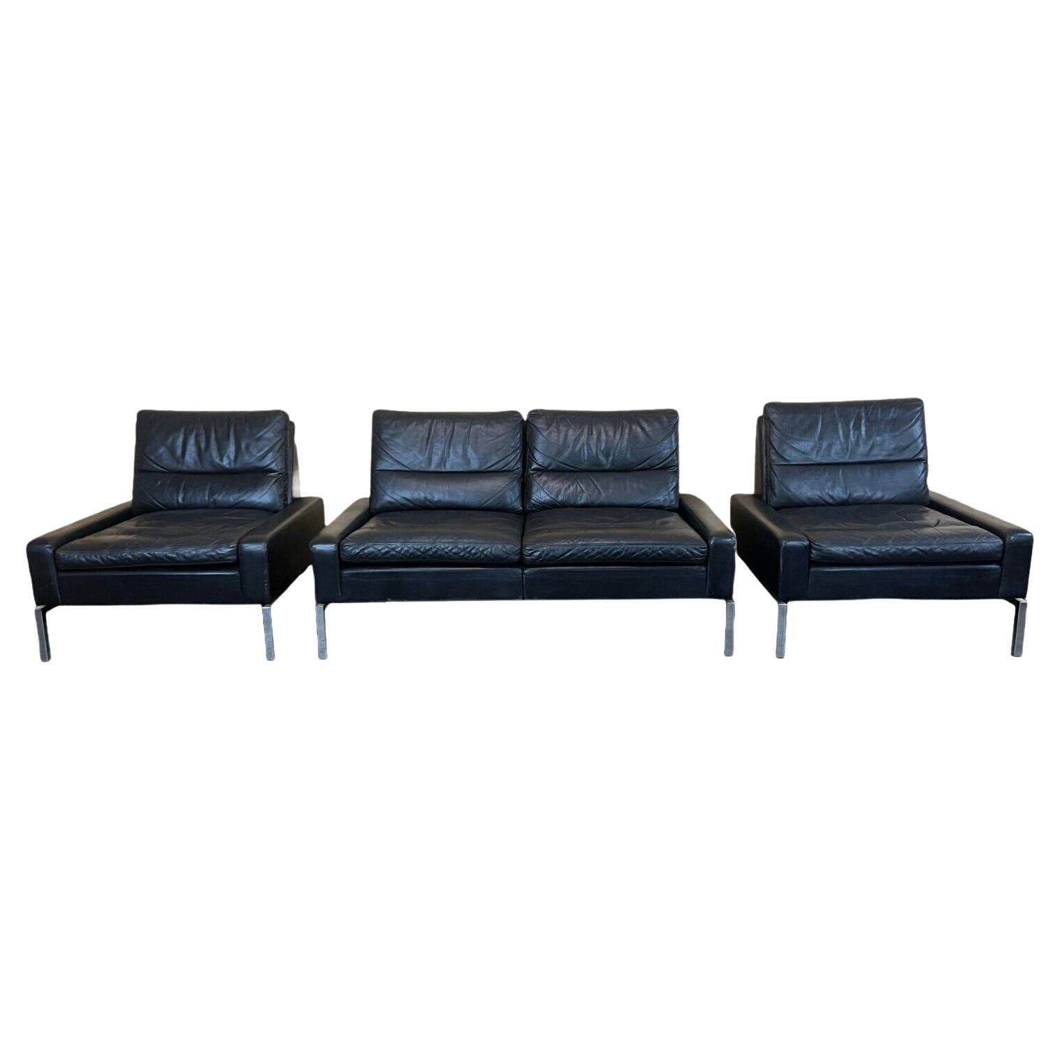 Hans Peter Piehl Leatherette Sofa for Wilkhahn, 1968 For Sale at 1stDibs
