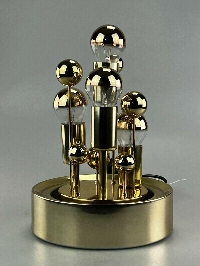 60s 70s Table Lamp Ball Lamp Doria "Big Ball" Glass Space Age Design ...