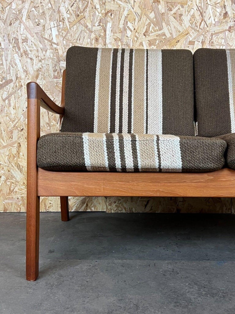 60s 70s Teak 2 Seater Sofa Couch Ole Wanscher Cado France and Son ...