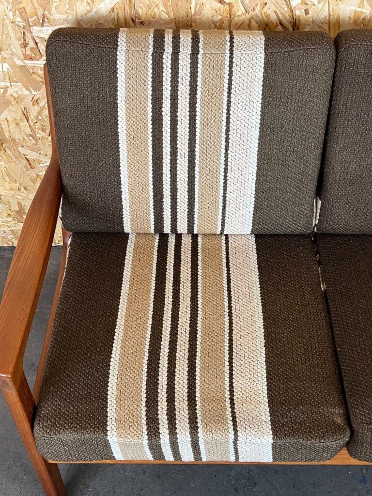 60s 70s Teak 2 Seater Sofa Couch Ole Wanscher Cado France and Son ...