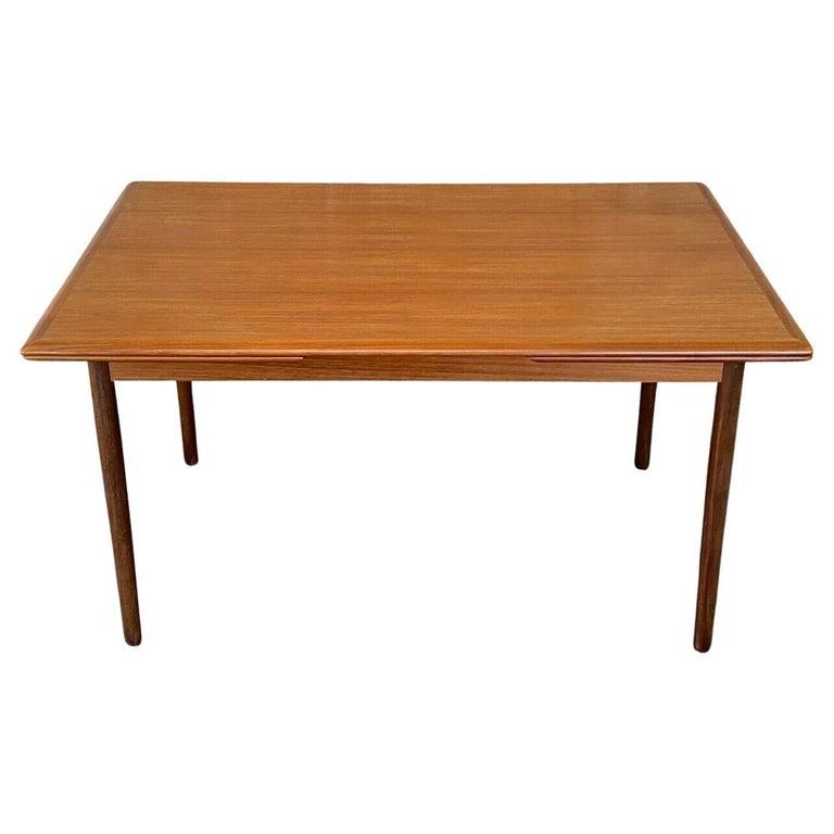60s 70s Teak Dining Table Dining Table Danish Modern Design Denmark For ...