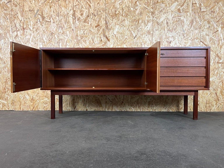 60er 70er Jahre Anrichte/Anrichte/Schrank aus Teakholz Bartels ...