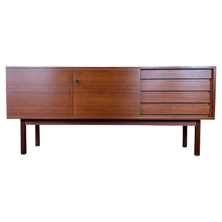 60er 70er Jahre Anrichte/Anrichte/Schrank aus Teakholz Bartels ...