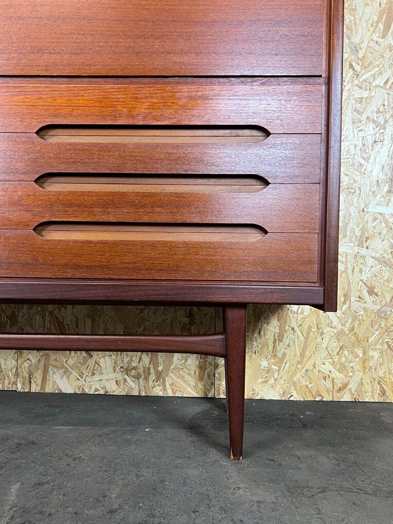 60s 70s Teak Sideboard Credenza Highboard Bartels Danish Modern Design ...