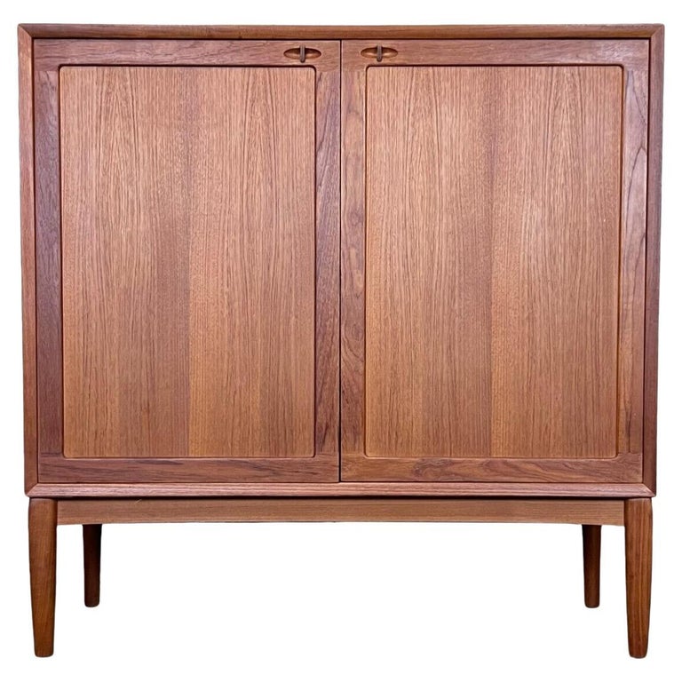 60s 70s Teak Sideboard Highboard H.W Klein for Bramin Danish Design For ...