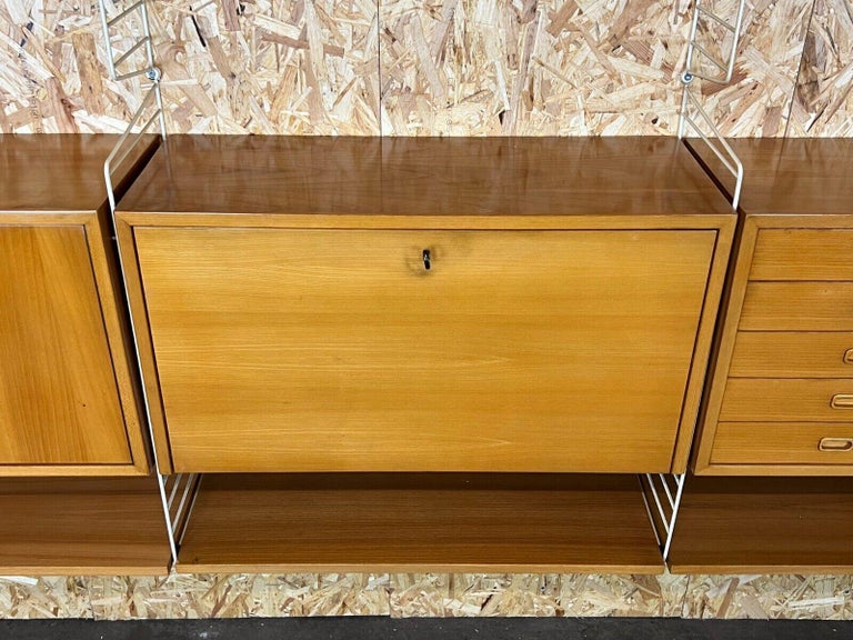 1960s/70s Teak String Shelf Module by Kajsa and Nils "Nisse" Strinning ...