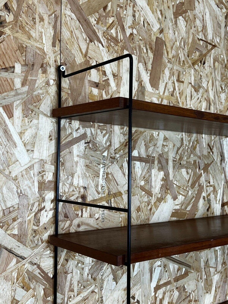 60s 70s Teak String Shelf Wall Shelf String Shelf Danish Design ...