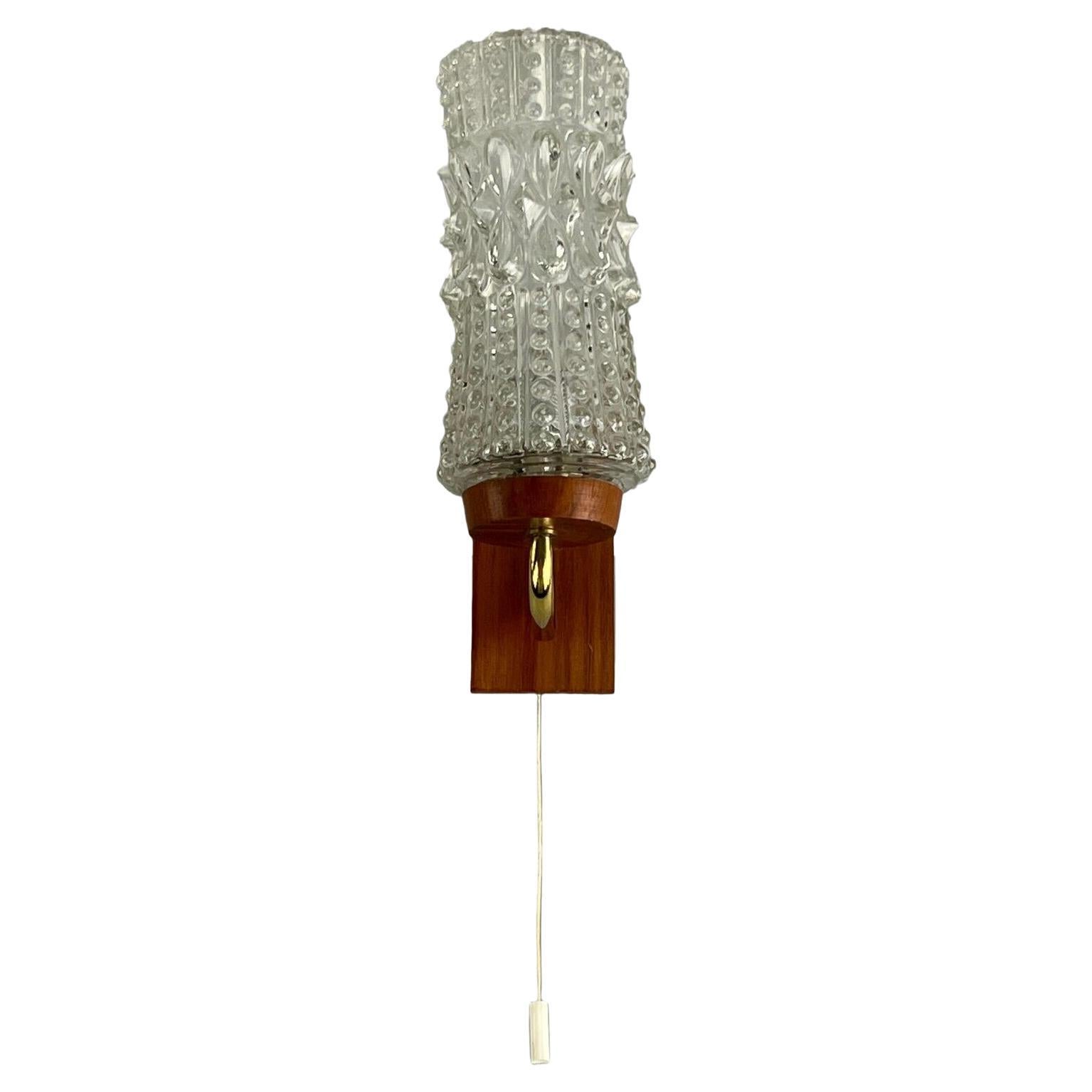 MCM Arched Teak Multi-Directional Wall Lamp / Sconce For Sale at 1stDibs