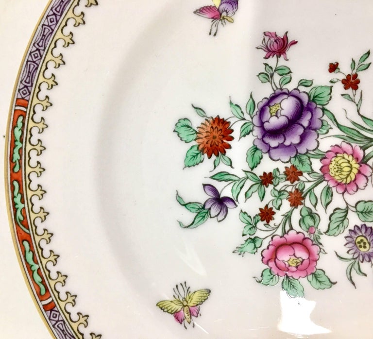 1960s Art Deco Style Spode England Bone China "Lowestoft" Set of 32 ...