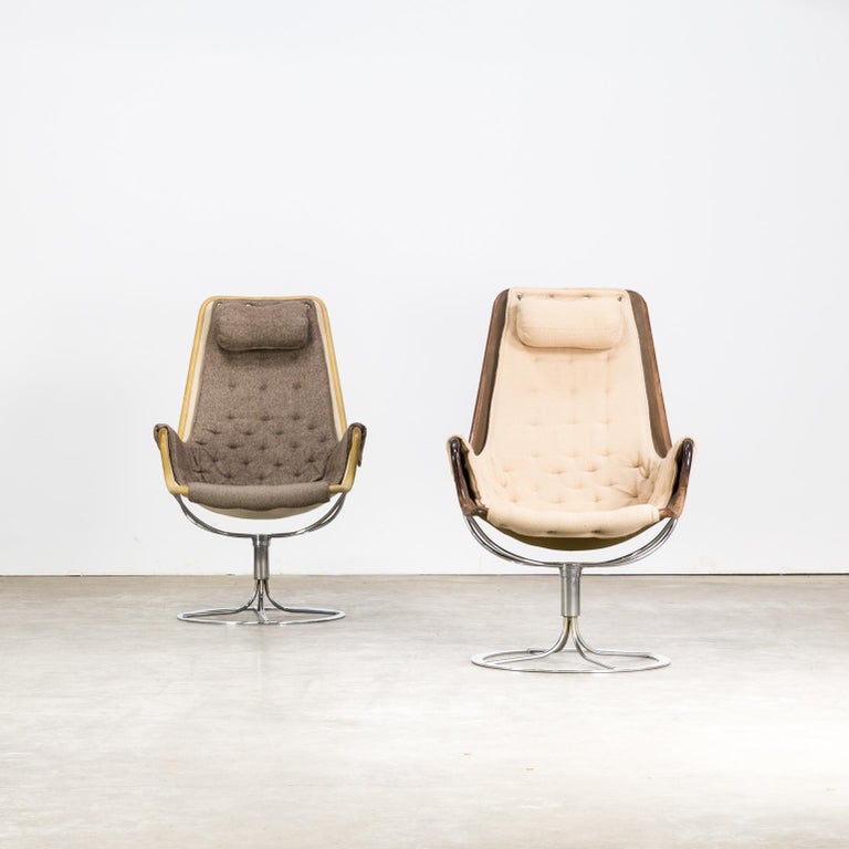 1960s Bruno Mathsson ‘Jetson’ Chair for DUX /Set2 For Sale at 1stDibs