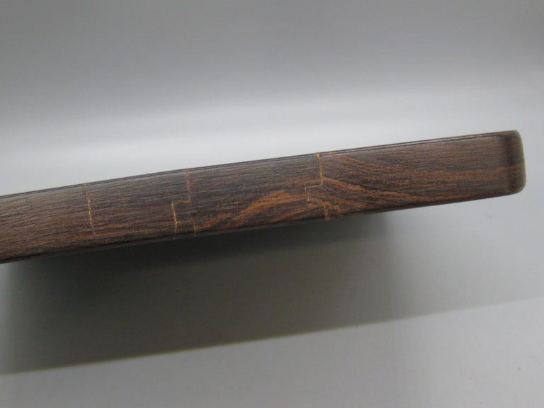 60's Don S Shoemaker for Senal Carved Rosewood Tic-tac-toe Game Mexico ...