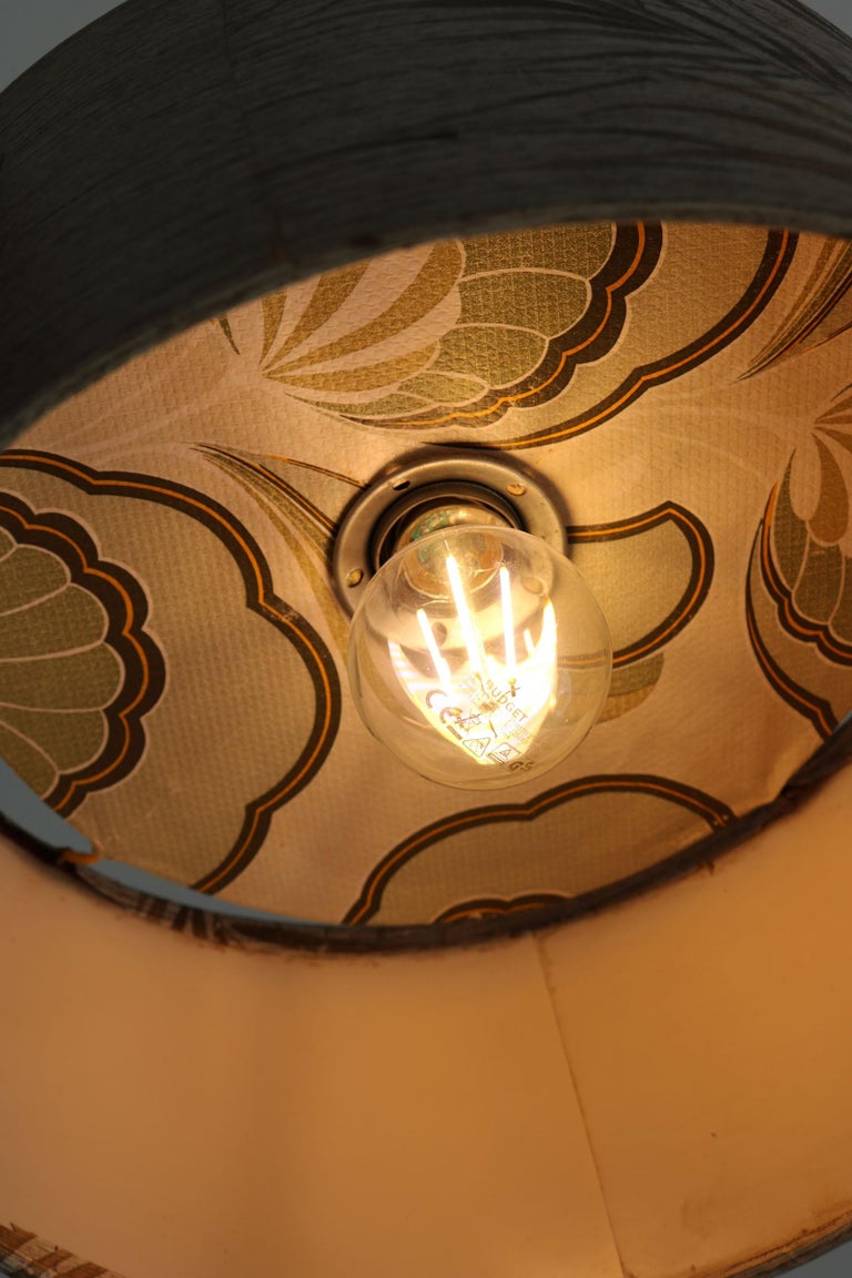60s Floor Lamp with Adjustable Height and Position Lampshade For Sale ...