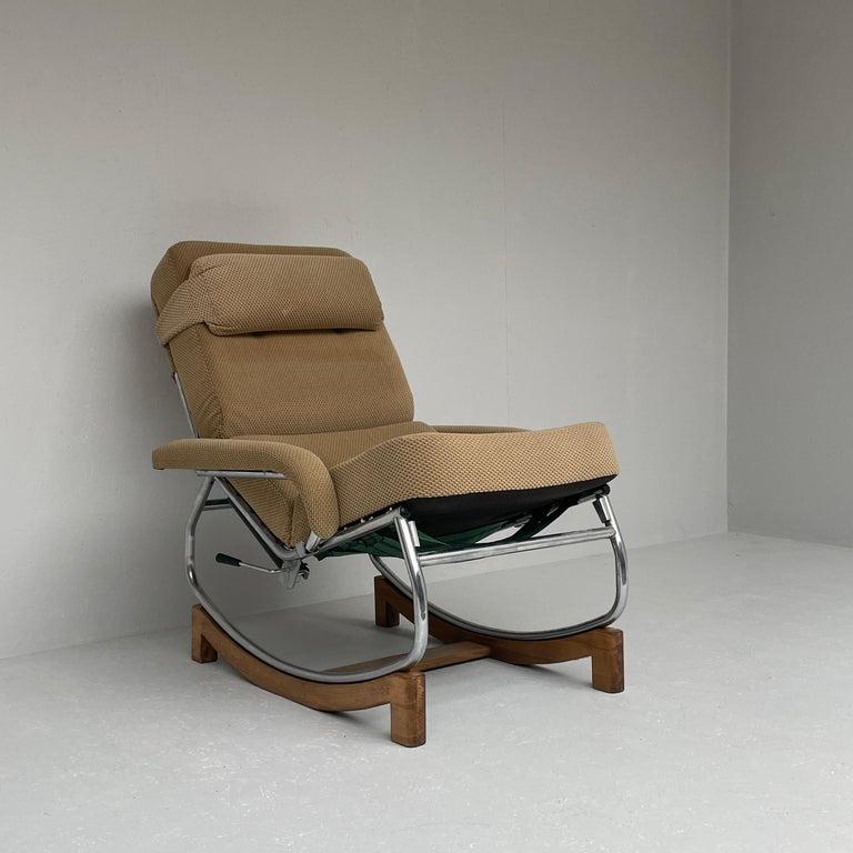 60s French Lounge Chair by Lama Furniture For Sale at 1stDibs