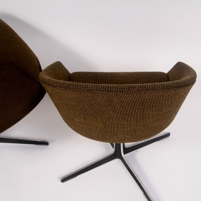 1960s John Yellen Swivel Chairs by I.V. Chair Corp. For Sale at 1stDibs