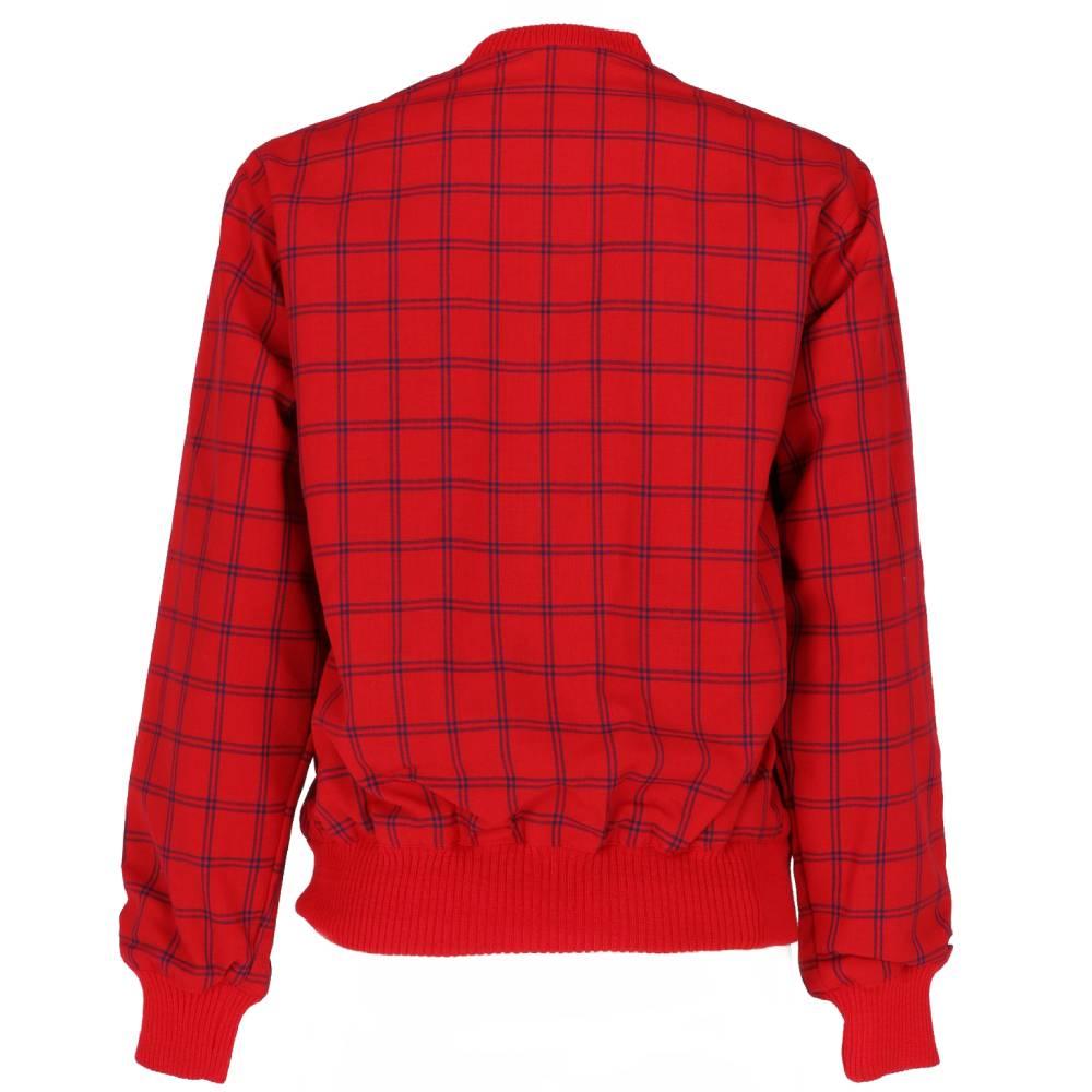 60s Johnny Guitar Checked Red Bomber Jacket For Sale at 1stDibs ...