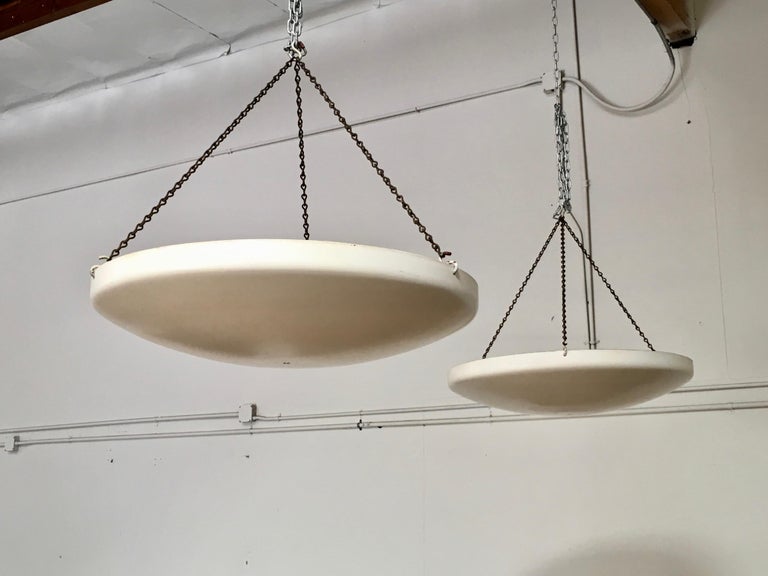 1960s Pair of Cast Iron Hanging Planters at 1stDibs