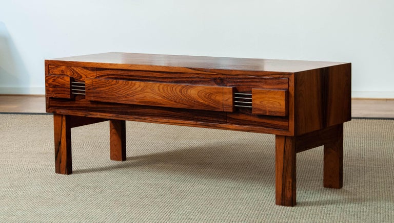 60s Scandinavian Brutalist Mid-Century Hallway Chest in Palisander by ...