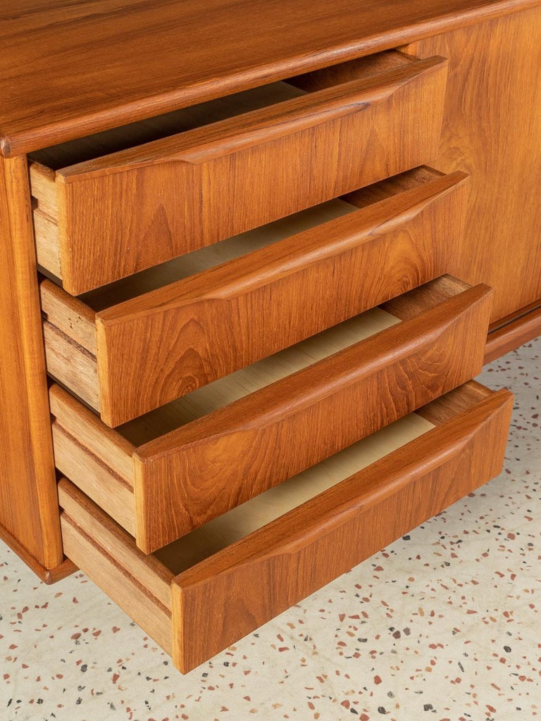 60s Sideboard in Scandinavian Design, Made in Sweden For Sale at 1stDibs