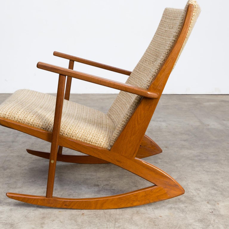 1960s Søren Georg Jensen Model 97 Rocking Chair for Tønder Møbelværk ...
