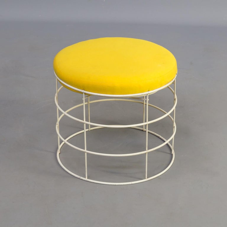 1960s Verner Panton ‘T1’ wire stool for Plus Linje For Sale at 1stDibs