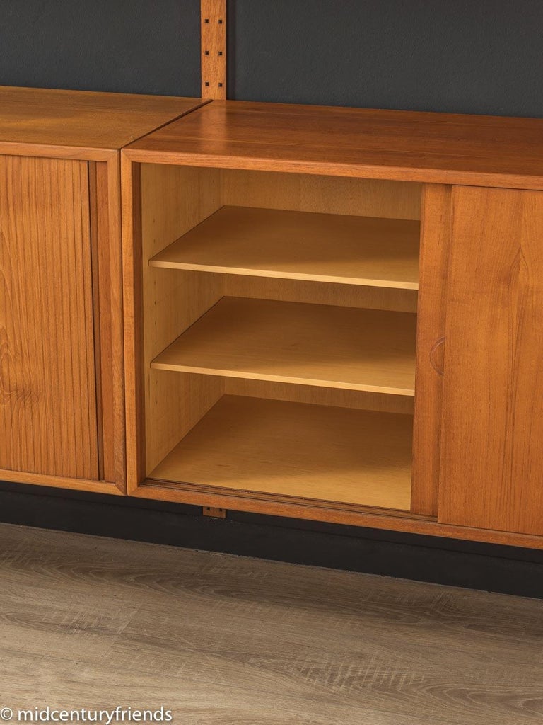 60s Wall Shelving System by HG Furniture, with Showcase, Magazine Rack ...
