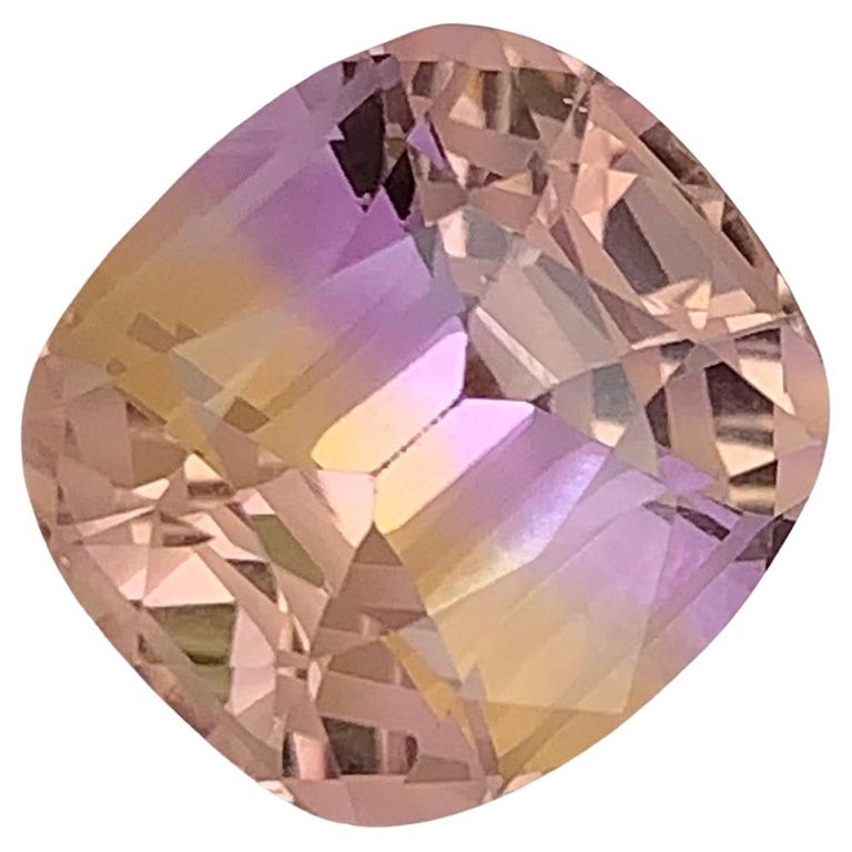 6.35 Carat Natural Loose Ametrine Gemstone Ceylon Shape from Brazil ...