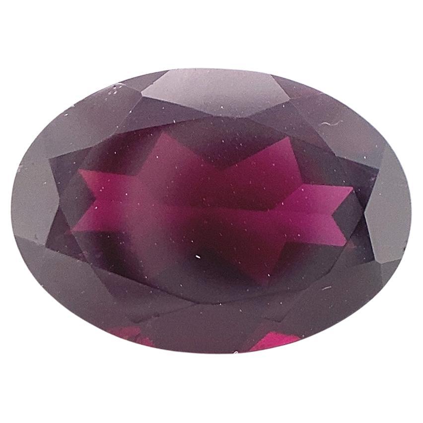 1.79ct Oval Purple Rhodolite Garnet from Mozambique For Sale at 1stDibs