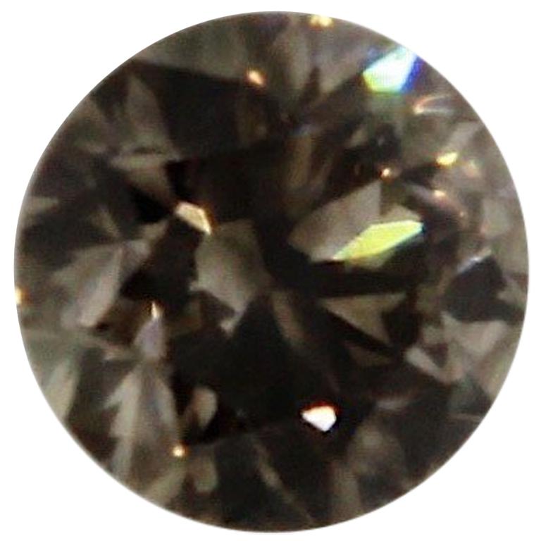 .65 Carat Natural Fancy Gray Round Brilliant Diamond, with GIA Lab ...