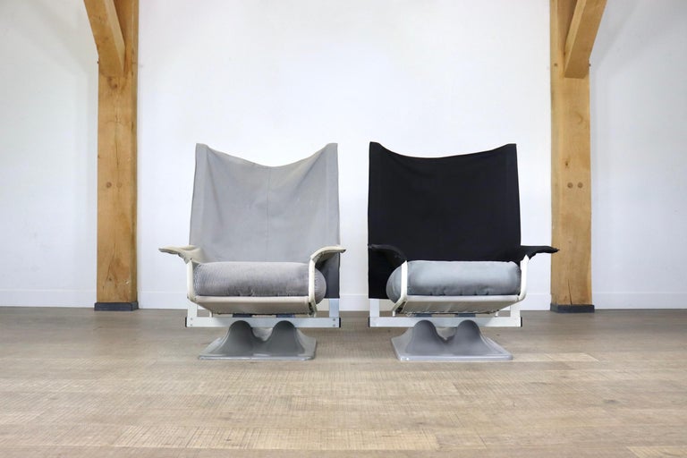 650 AEO Lounge Chairs by Paolo Deganello for Cassina, 1980s at 1stDibs