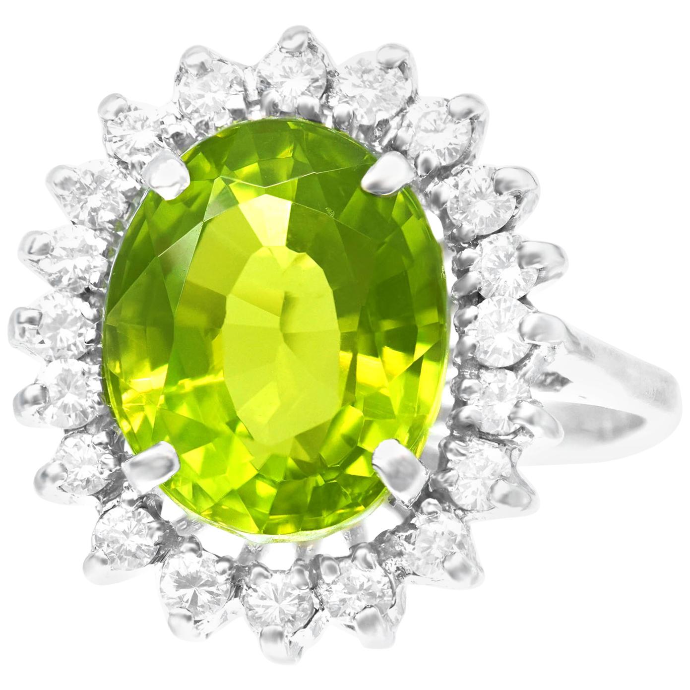 Antique Peridot Rings - 470 For Sale at 1stdibs