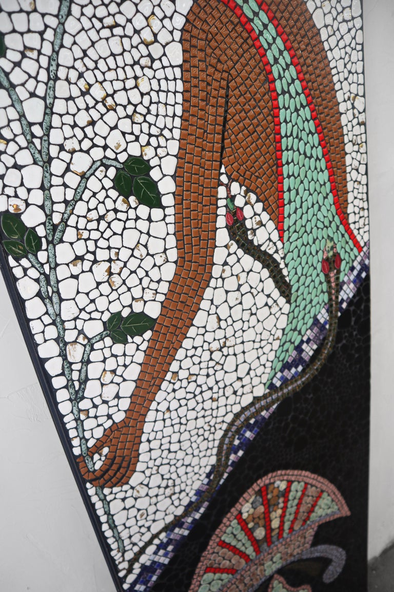 Mid-Century Egyptian Goddess Mosaic For Sale at 1stDibs