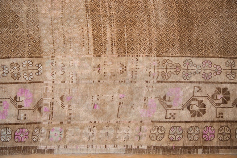 Vintage Distressed Kars Carpet For Sale at 1stDibs