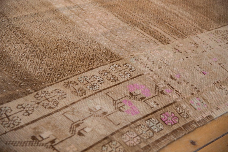 Vintage Distressed Kars Carpet For Sale at 1stDibs