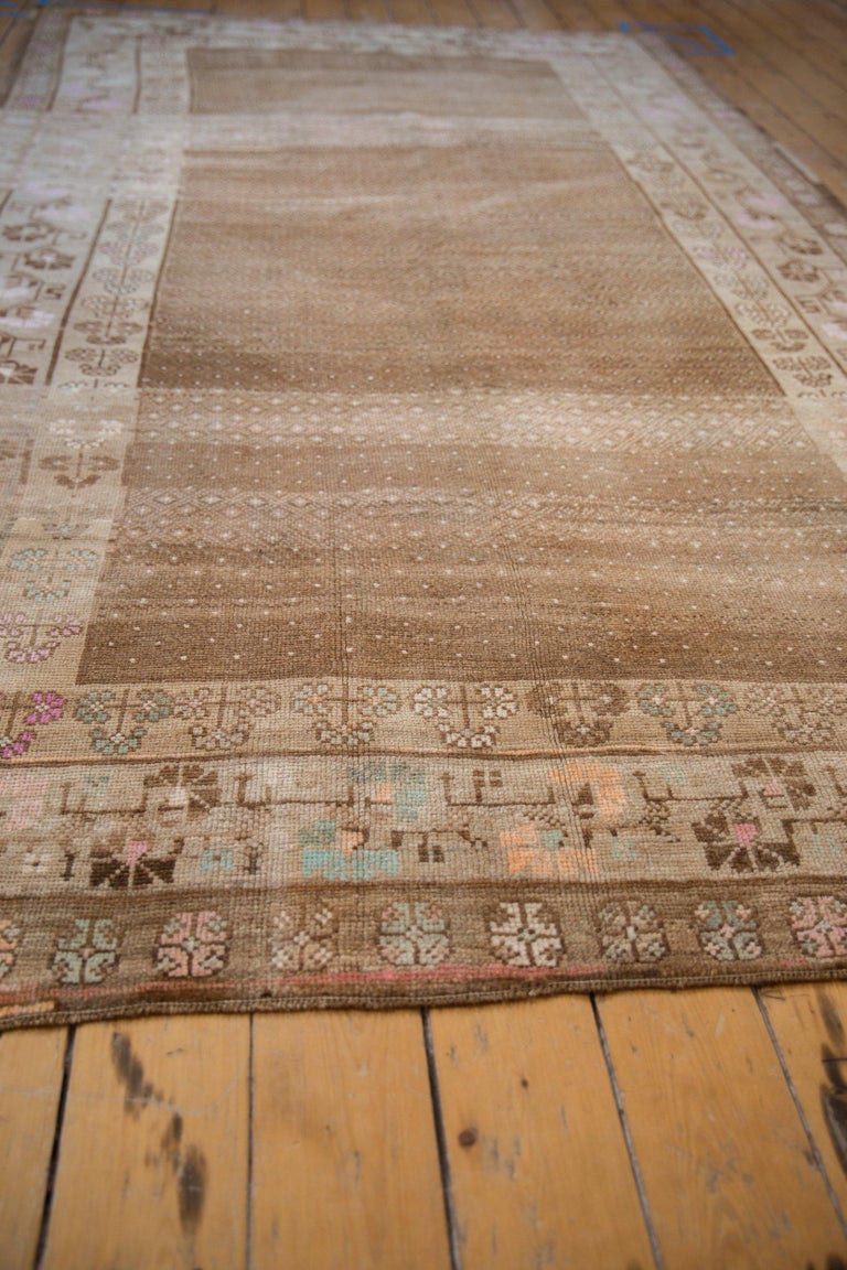 Vintage Distressed Kars Carpet For Sale at 1stDibs