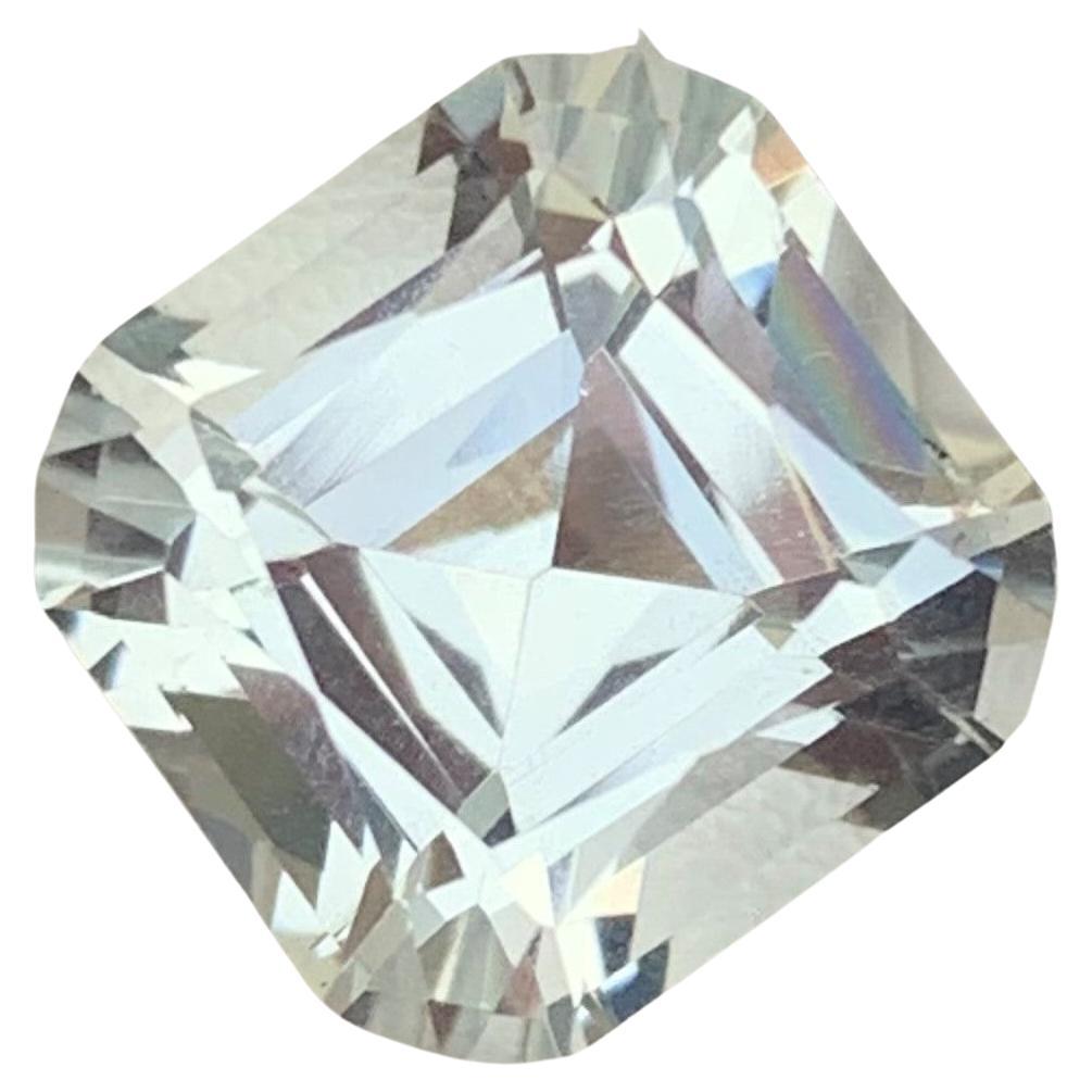 5.60 Carats Sea Blue Loose Aquamarine Cushion Cut Natural Pakistani ...