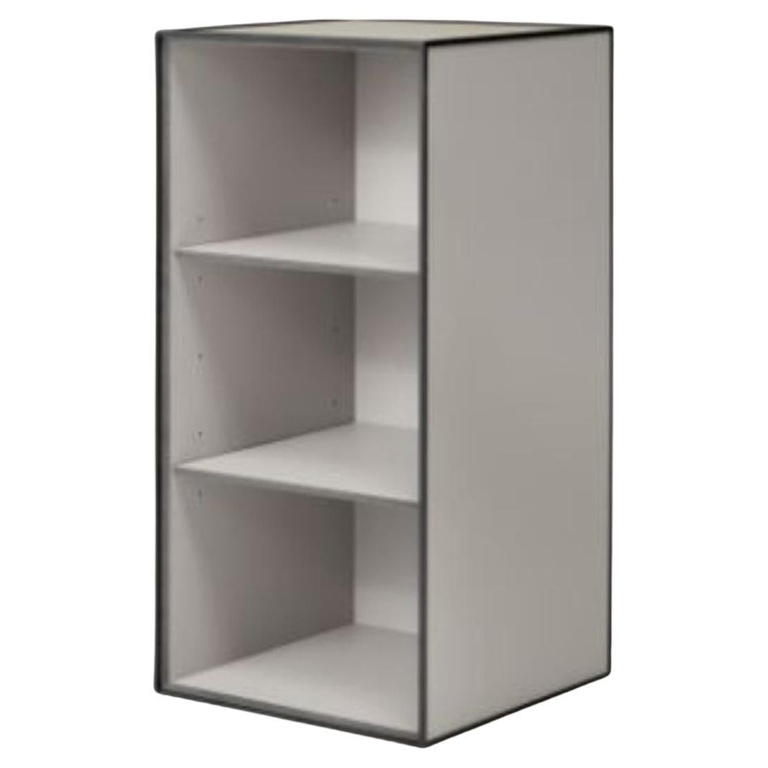 70 Black Ash Frame Box with 2 Shelves by Lassen For Sale at 1stDibs