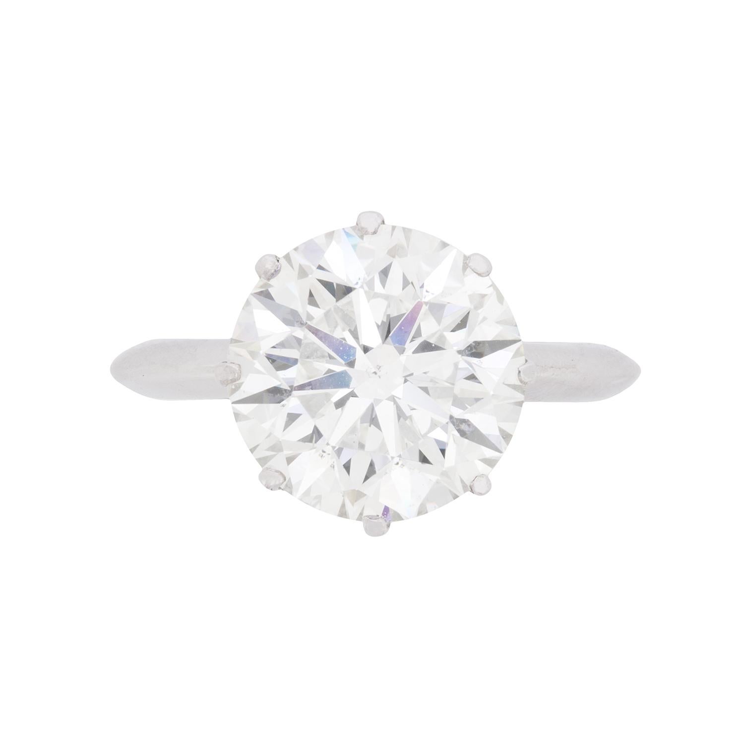 Magnificent Eight Carat Diamond Ring at 1stdibs