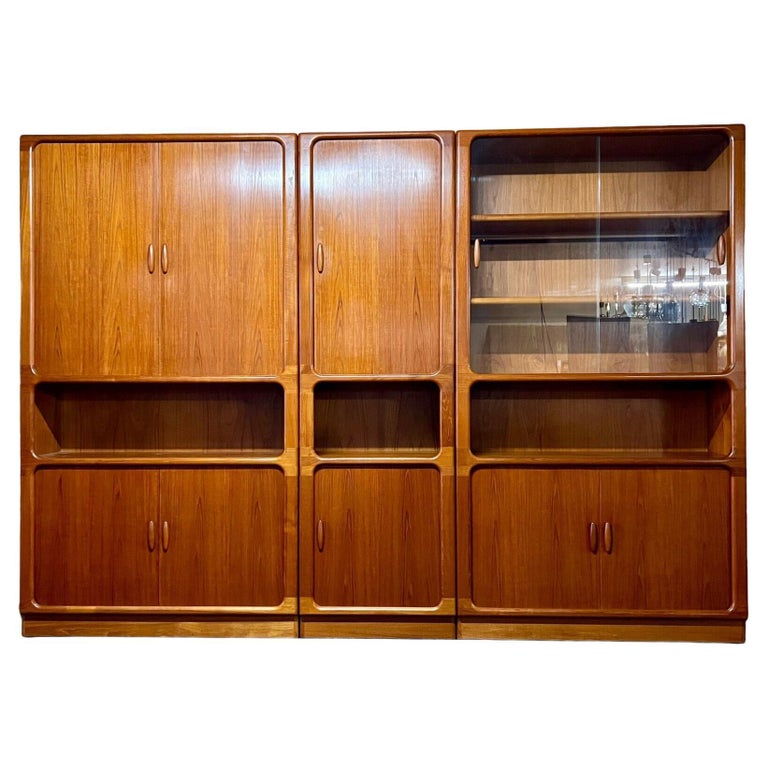 70s Dyrlund Regal Wall Unit Danish Modern Design Denmark For Sale at ...