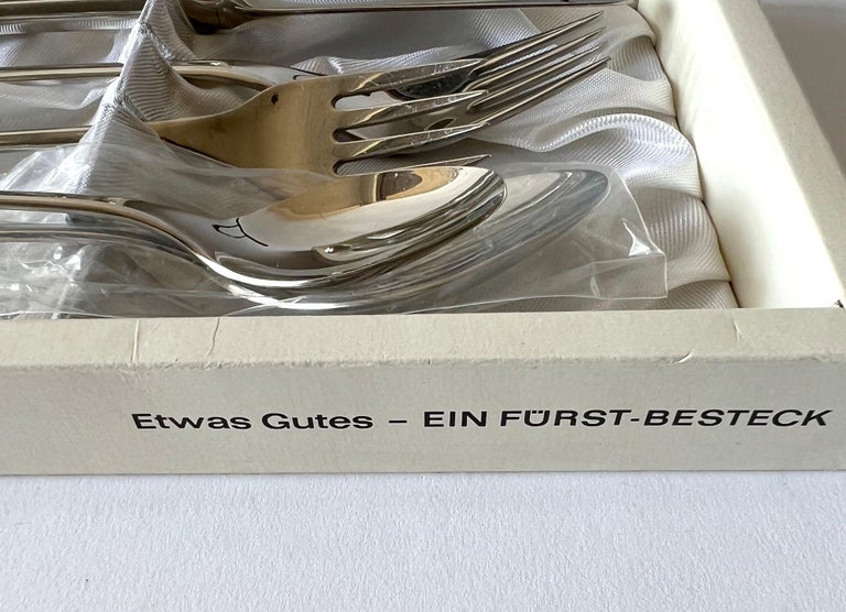 Furst Furosil German Stainless Steel Flatware Set of 8 Five Piece Place ...