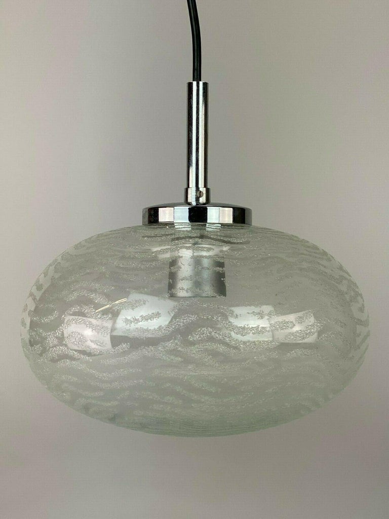 70s Hanging Lamp Ceiling Lamp Lamp Light Space Age Glass Hustadt Lamps ...