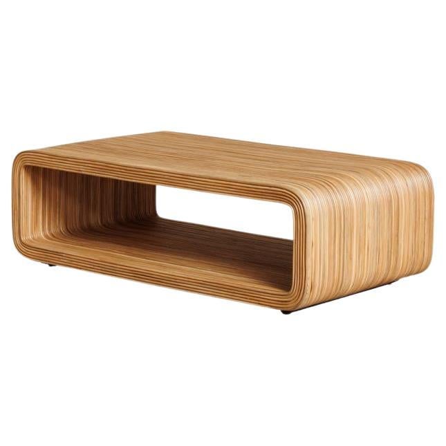 70s Italian Design Style Pencil Reed Rattan Coffee Table For Sale at ...