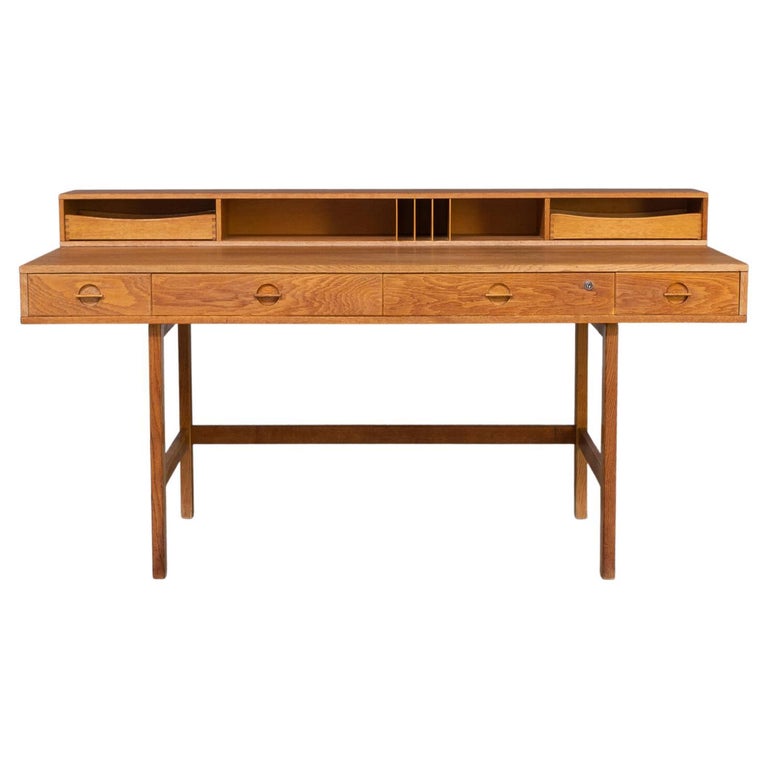 70s Jens Quistgaard Flip Top Writing Desk for Løvig For Sale at 1stDibs