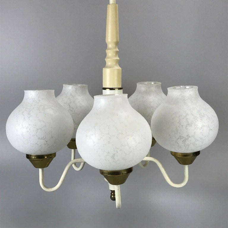 70s Lamp Light Ceiling Lamp Hanging Lamp Chandelier Space Age Design ...