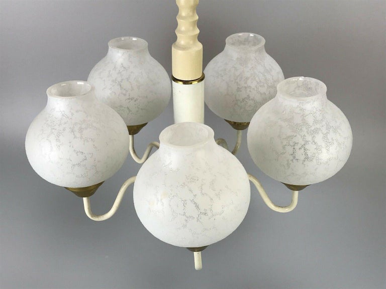 70s Lamp Light Ceiling Lamp Hanging Lamp Chandelier Space Age Design ...