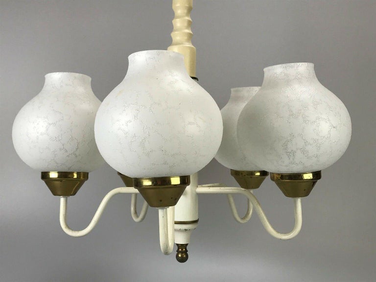 70s Lamp Light Ceiling Lamp Hanging Lamp Chandelier Space Age Design ...