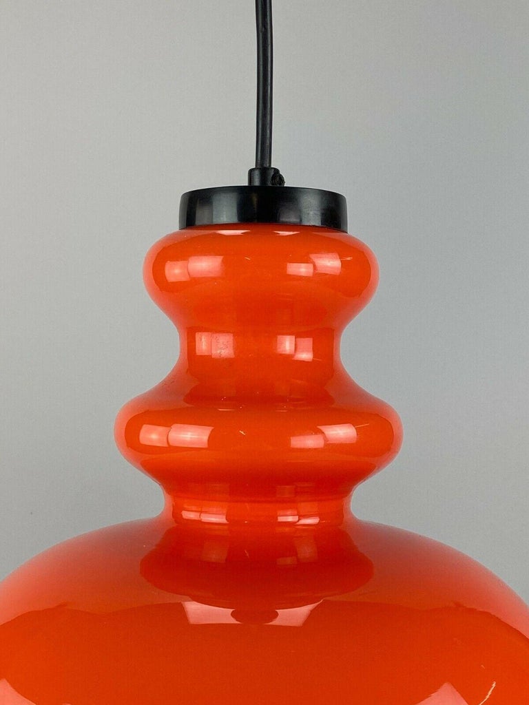 70s Lamp Light Hanging Lamp Ceiling Lamp Space Age Design VEB Glas 60s ...
