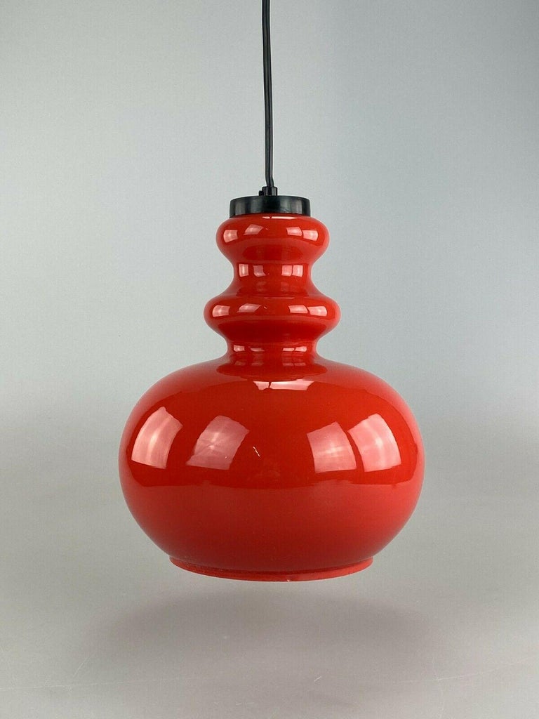 70s Lamp Light Hanging Lamp Ceiling Lamp Space Age Design VEB Glas 60s ...