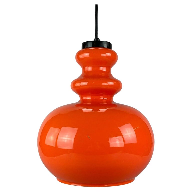 70s Lamp Light Hanging Lamp Ceiling Lamp Space Age Design VEB Glas 60s ...