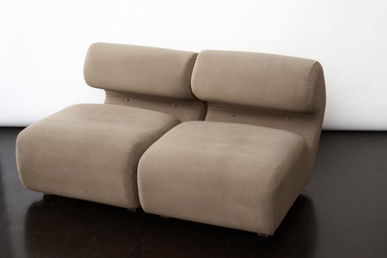 70s Modular 5-Seater Sofa at 1stDibs